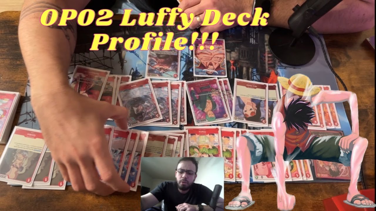 One Piece TCG - Luffy OP02 Deck Profile!!! - YouTube