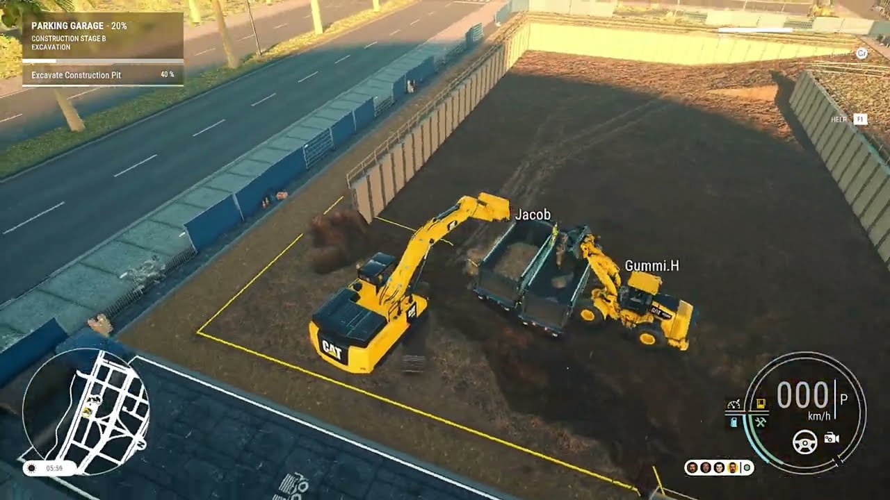 Timelapse Construction Simulator 2022 🚧 Multiplayer 🚧 U.S. Map - YouTube