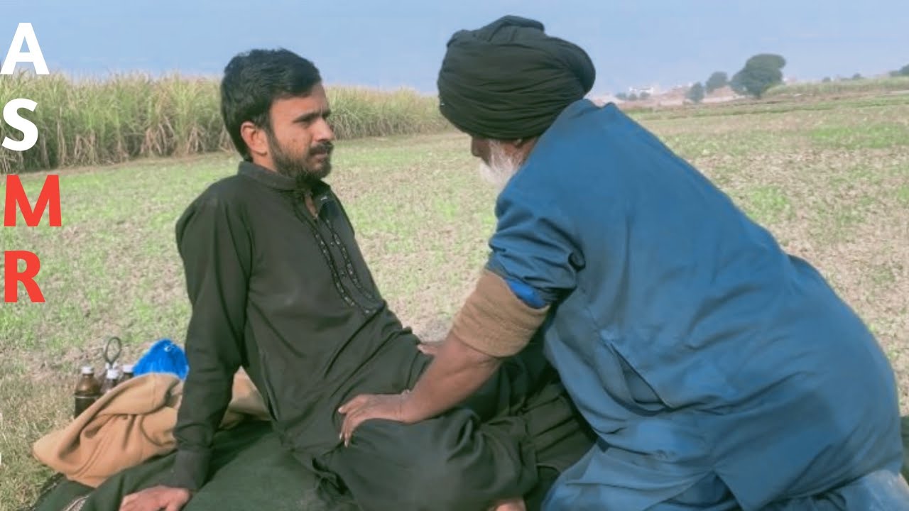 ASMR RELAXING FULL BODY MASSAGE BY BABA KALO || ASMR HEAD MASSAGE BY ...