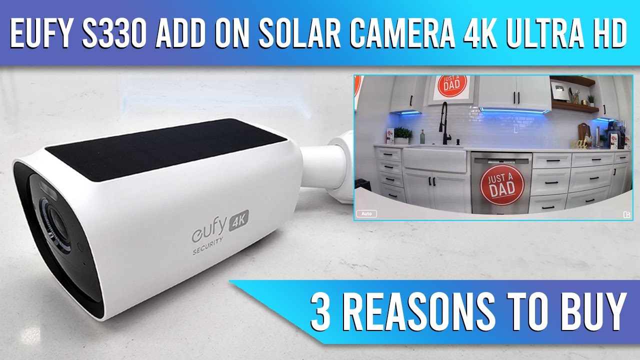 Eufy Security S330 eufyCam 3 Add-on Camera 4K Ultra HD 3 Reasons to Buy ...