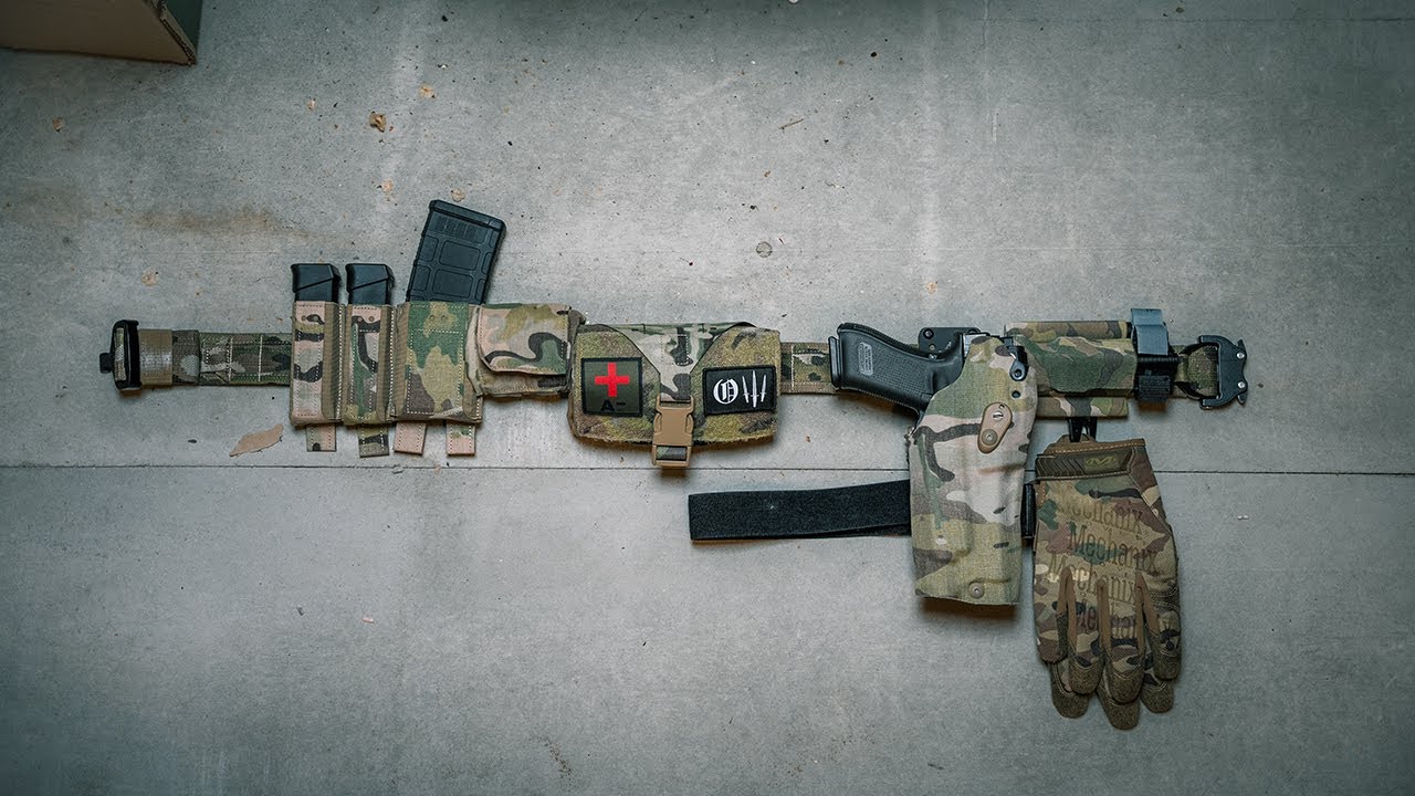 Mein Gun Belt Setup - YouTube