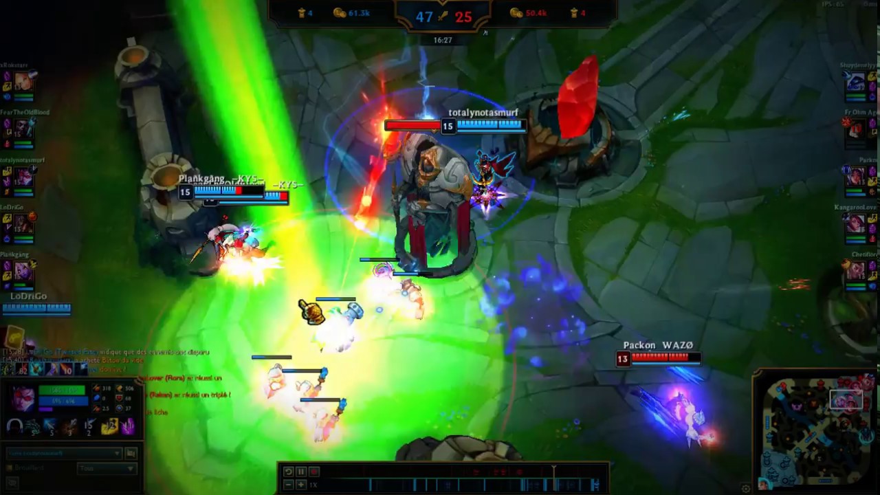 Fuji & Plañkgãng funny moments lol urf - YouTube