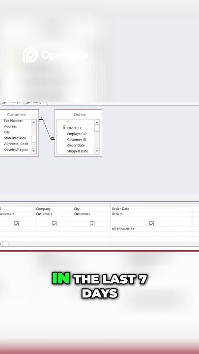Access Query: Using BETWEEN AND to Find Records in a Specific Date Range - YouTube