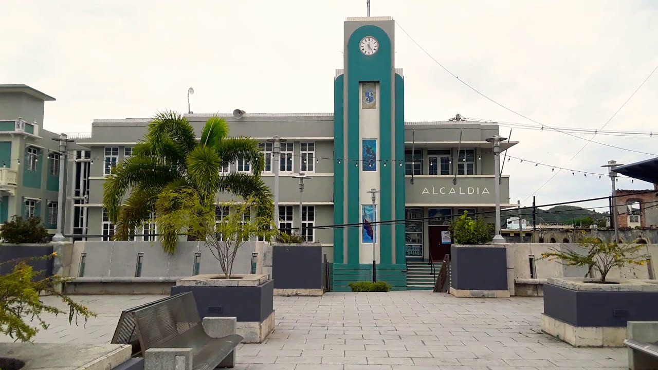 Manatí City Hall PR 🇵🇷🏛 Casa Alcaldia Municipio de Manaí PR - YouTube