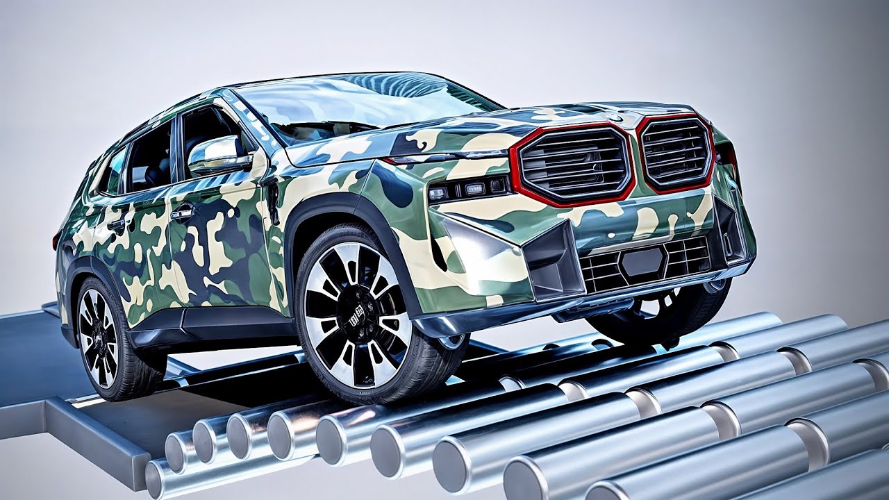 MW XM G09 Military Suspension Animation V2 | 3DMCAR #bmw - YouTube