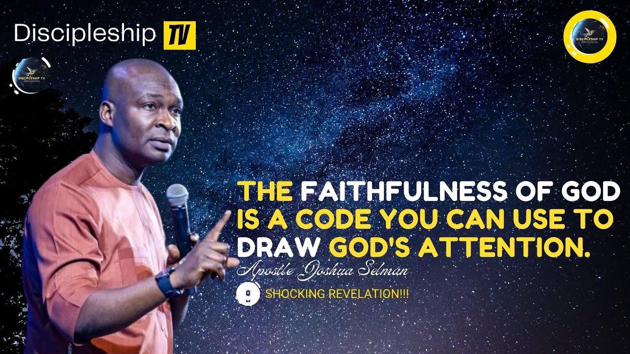 THE FAITHFULNESS OF GOD IS A CODE YOU CAN USE TO DRAW GODS ATTENTION By ...