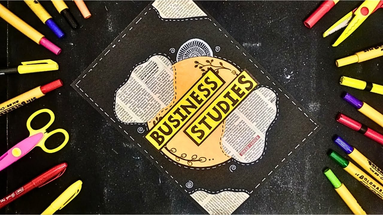 Business Studies Project Front Page Design | Business Studies Project ...