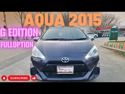 Aqua 2015 Model Fulloption Car : G Edition : Full Review ...