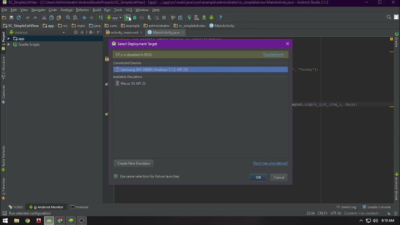 Simple List View - YouTube