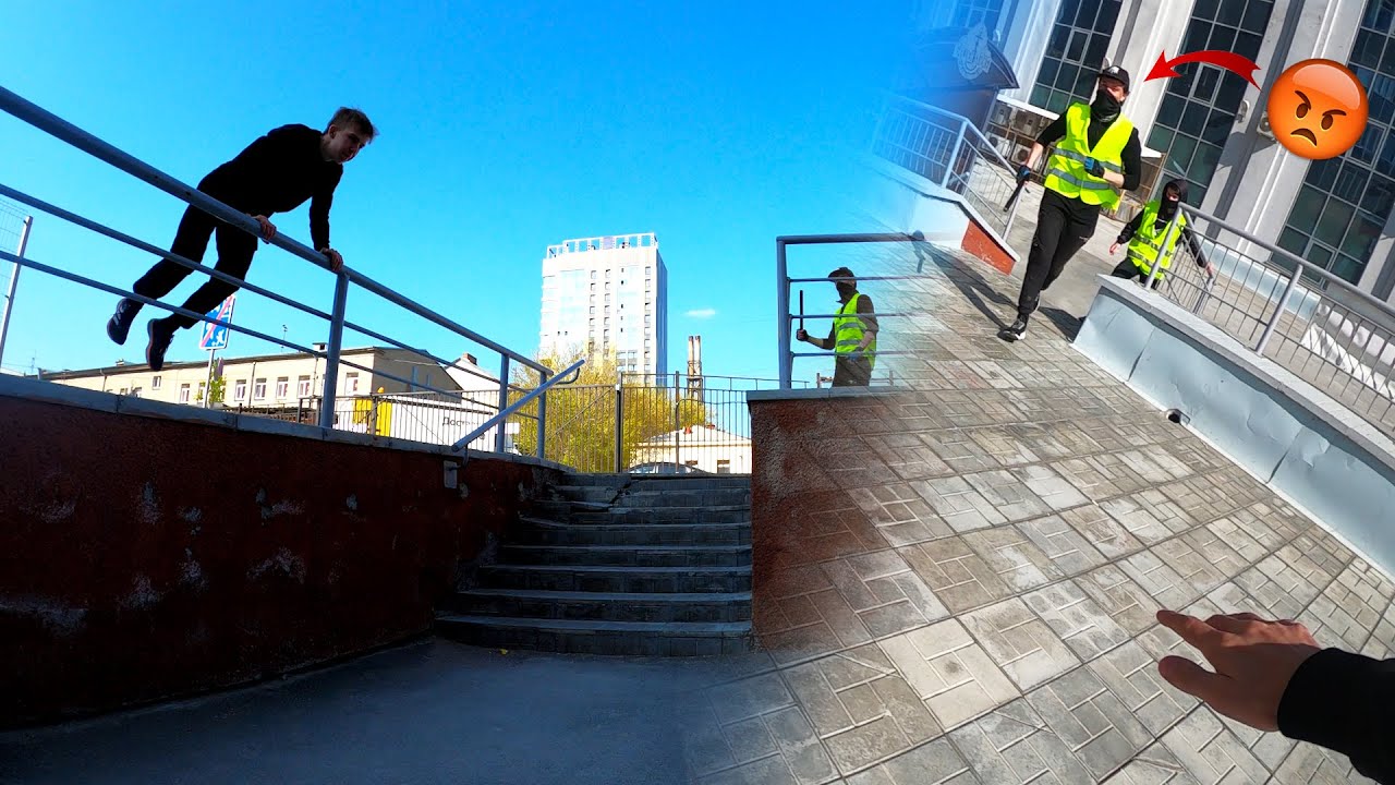 PARKOUR vs SECURITY POLICE | Parkour POV Escape part 3 - YouTube