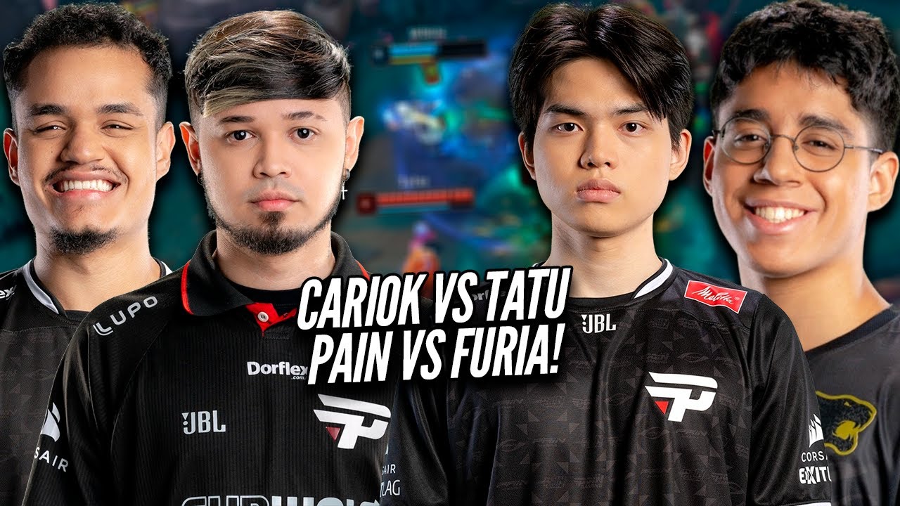 ROAMER e TATU vs TITAN e CARIOK - PAIN x FURIA, DUELO de LTA SUL! - YouTube