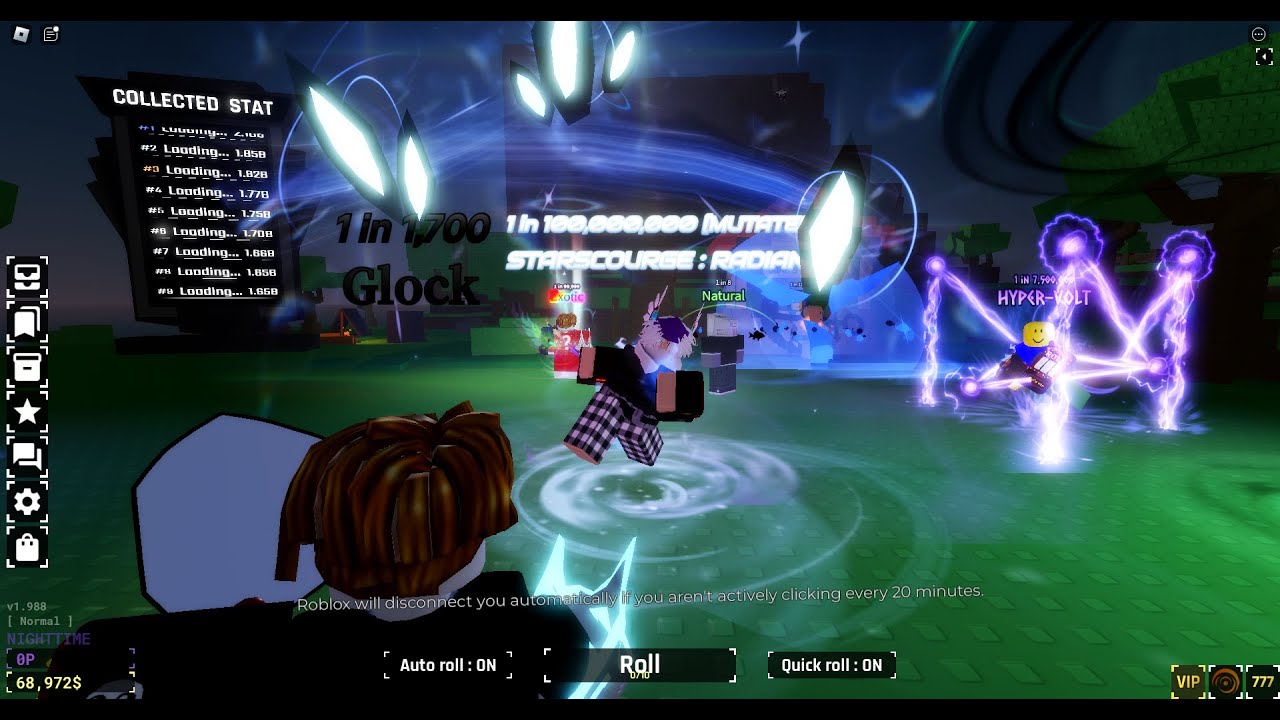 Sols Rng Admin (era 8) equips new dev aura MONARCH and some other auras ...