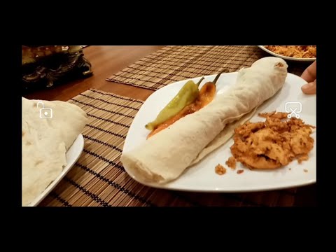 Süper Kolay, Çok Pratik ama Süper Lezzet TAVUK DÜRÜM DÖNER