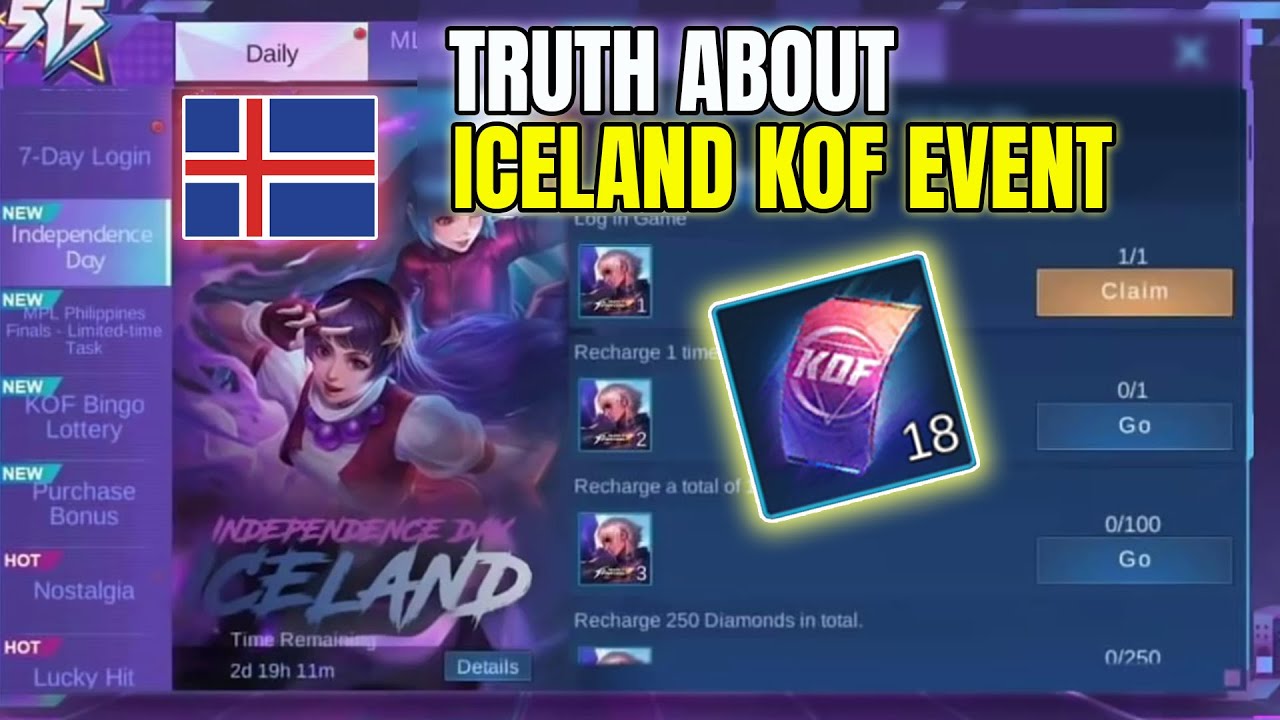 The truth about ~ Iceland KOF Event ~ Mobile legends - YouTube