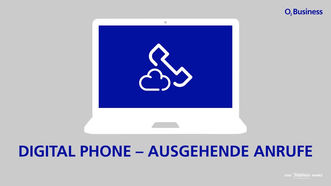 o2 Business Digital Phone: Ausgehende Anrufe - YouTube
