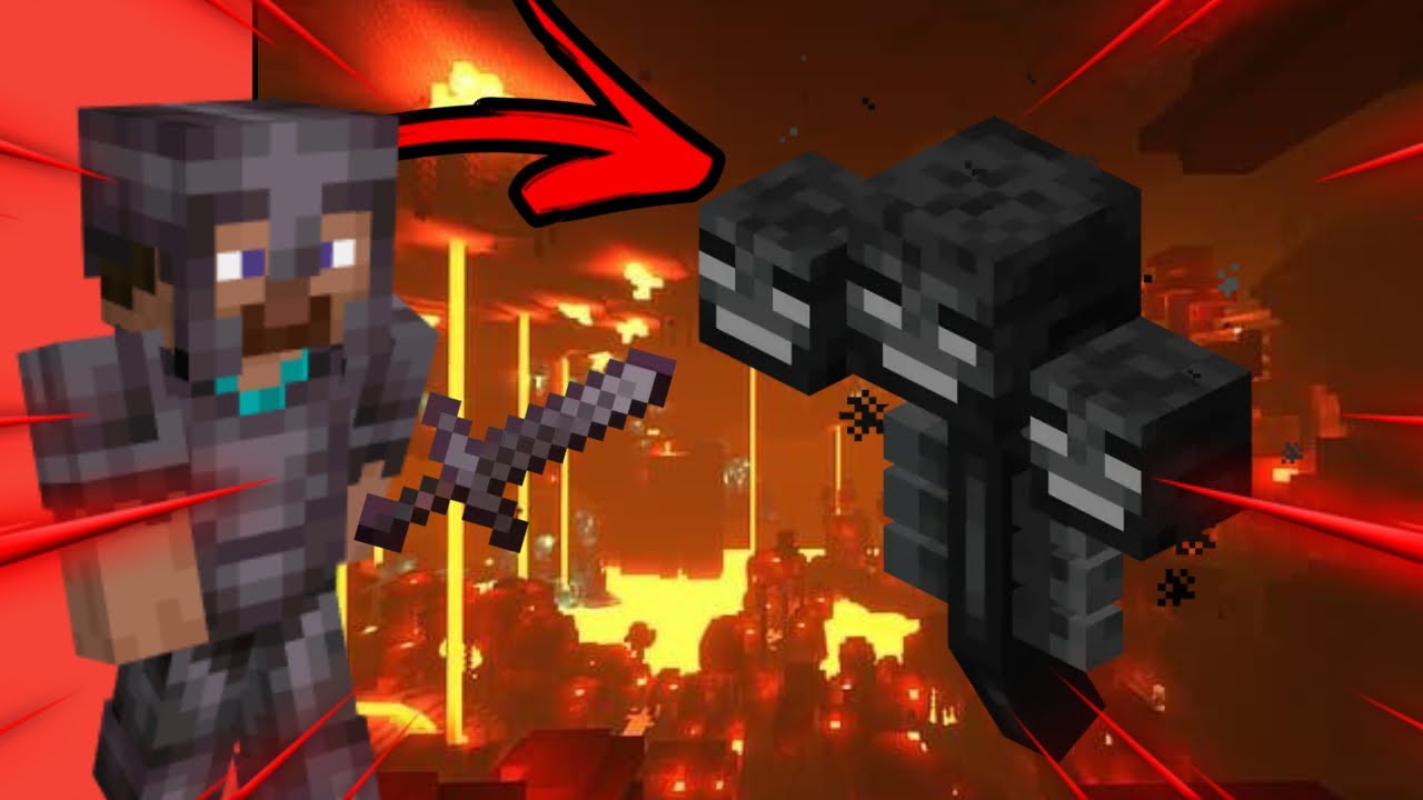 ON BAT LE WITHER SUR MINECRAFT !! 🤯🤯🔥 - YouTube