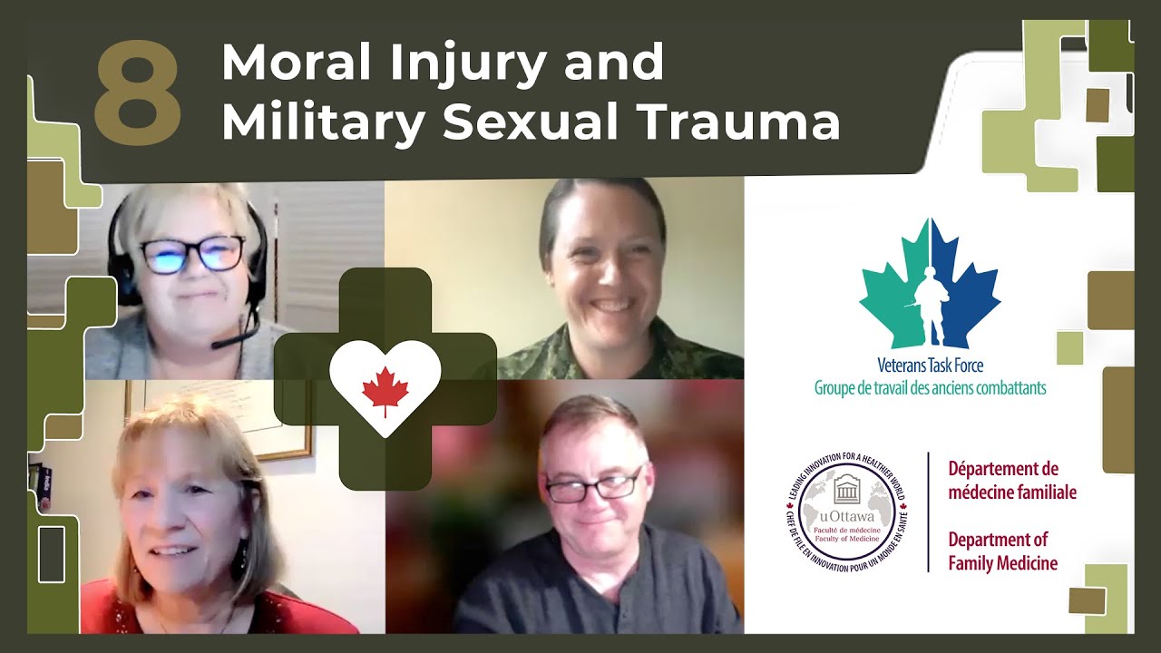 Moral Injury and Military Sexual Trauma | My Patient is a Veteran ...
