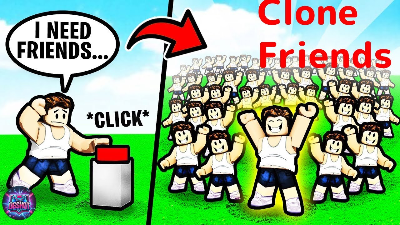 I Clone my self times in roblox | Roblox Infinite Clones - YouTube