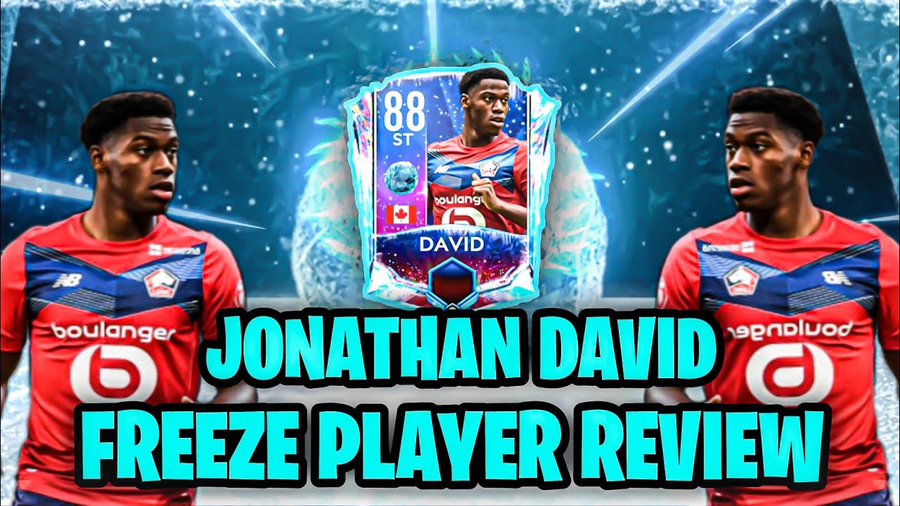 FREEZE JONATHAN DAVID PLAYER REVIEW | BEST LIGUE 1 ST | SS FIFA MOBILE ...