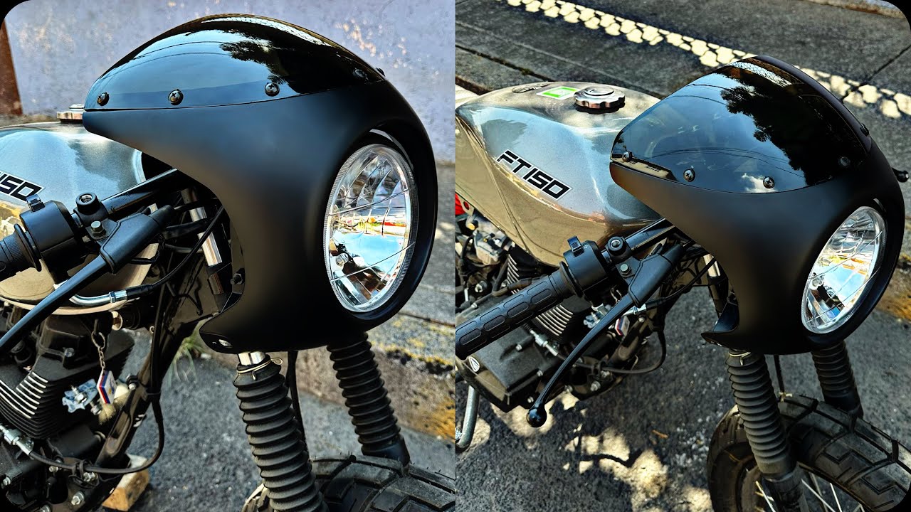 Fairing Cafe Racer para la FT150 Grafito! 😱 | 17WORKSHOP 🇲🇽 - YouTube