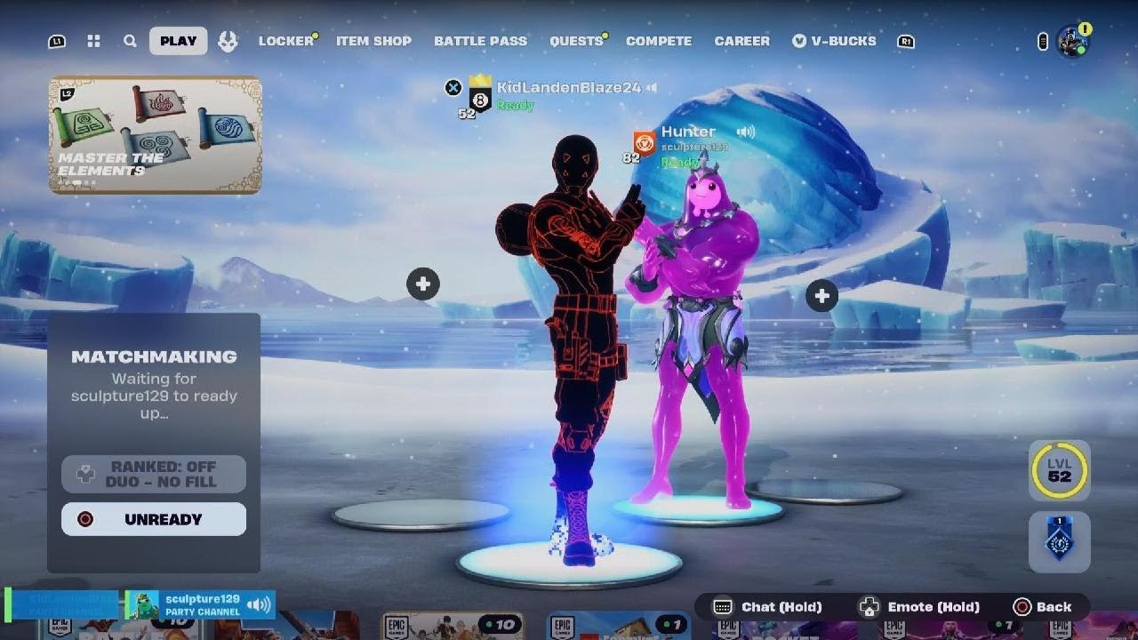 FORTNITE duos With my friend name ScuLPture129 - YouTube