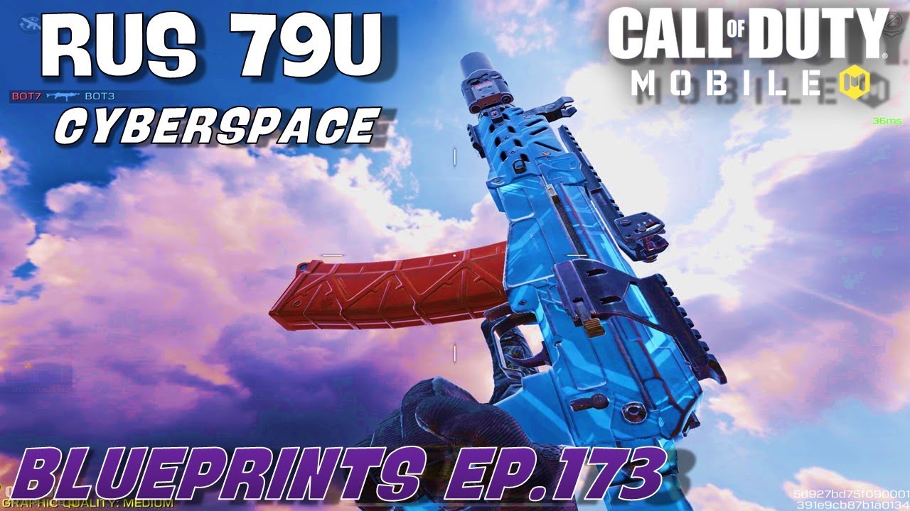 COD Mobile RUS 79U CYBERSPACE REVIEW! - YouTube