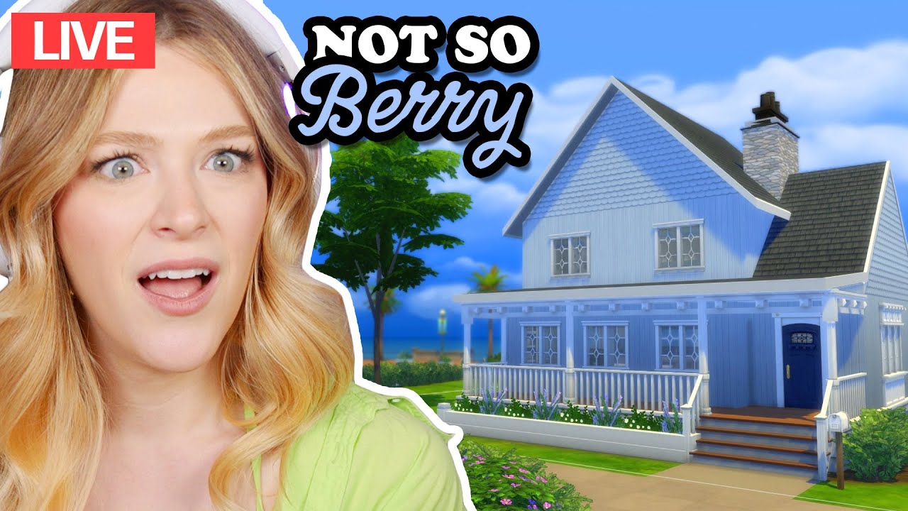 building a BLUE house for my final heir | Not So Berry Bonus - YouTube