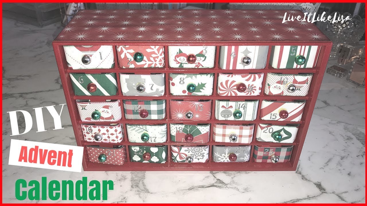 CHRISTMAS DIY CRAFT | Advent Calendar Ideas - YouTube