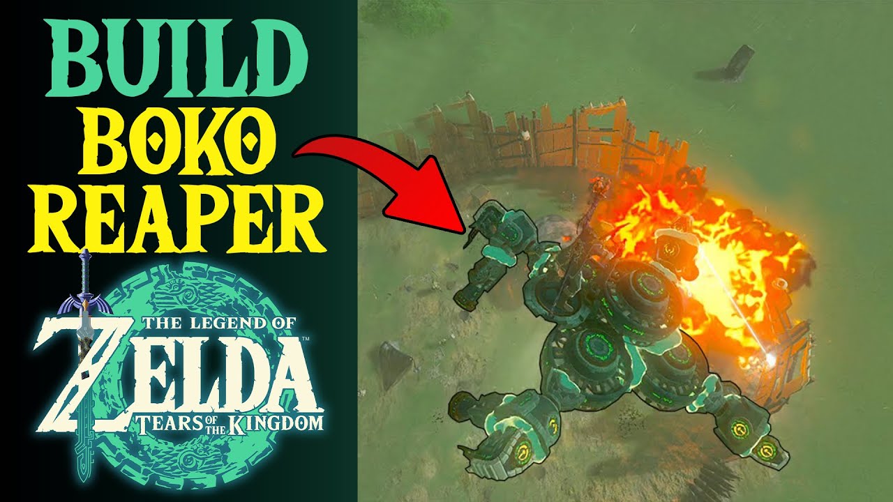 Learn How to Build MQ Boko Reaper Drone in Zelda Tears of the Kingdom ...