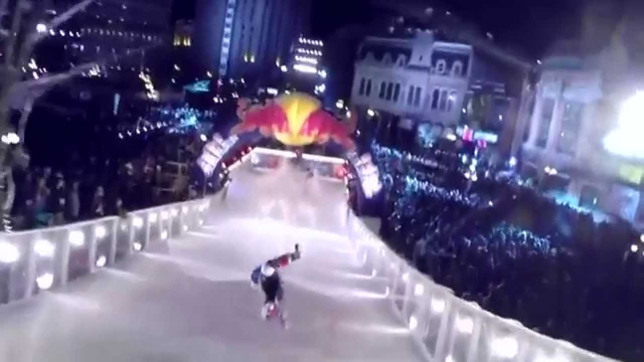 Red Bull Crashed Ice Top 5 Crashes - YouTube