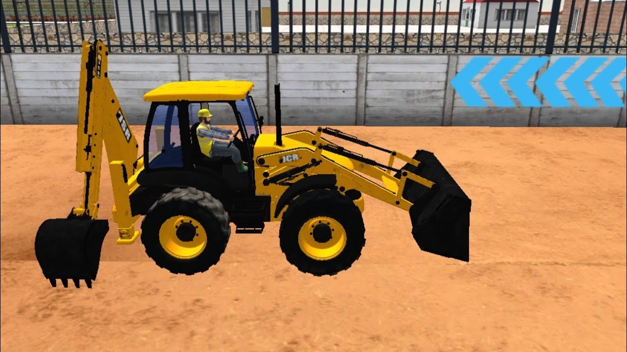 JCP excavator construction 3D game full road setup truck JCP and more # ...