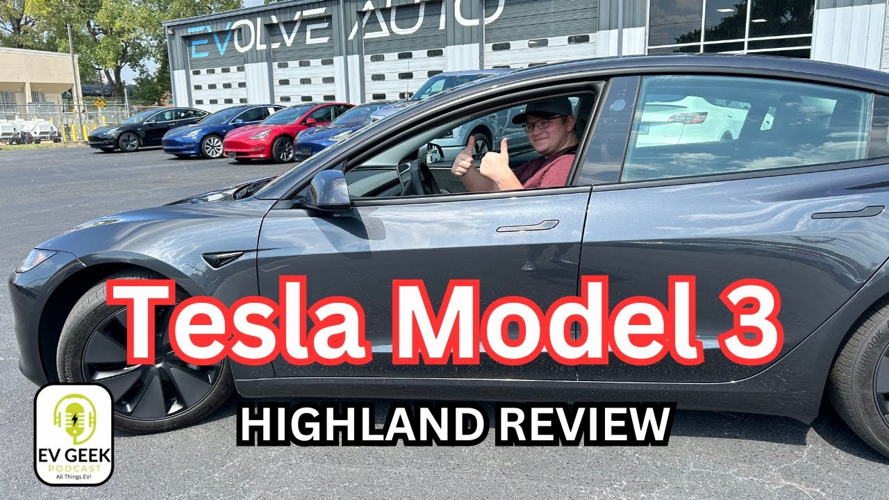 Tesla Model 3 Highland Review: The Best Just Got Better - YouTube