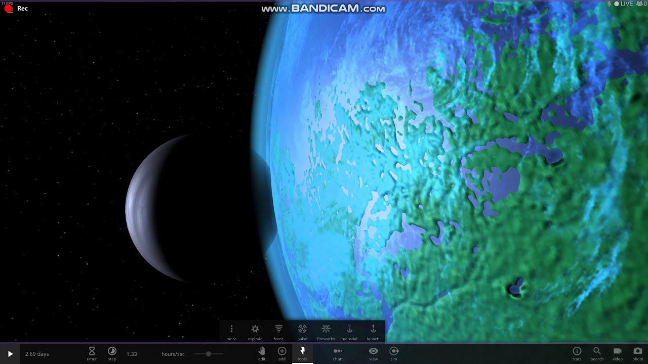 Terraformed Planet Flyby - YouTube