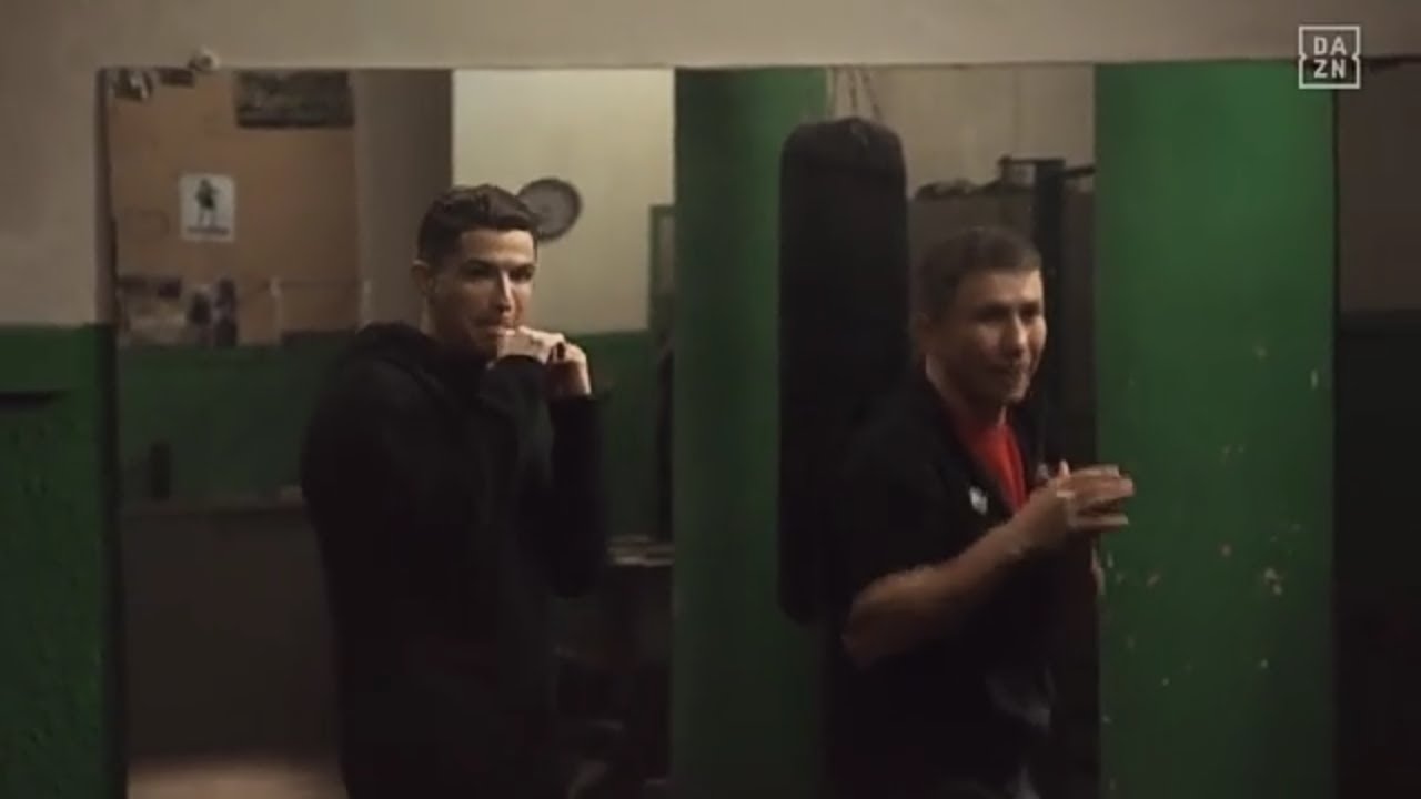 Cristiano Ronaldo Learning Boxing with Daznboxing - YouTube