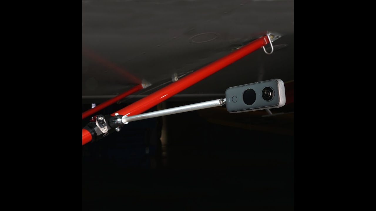 Rock Steady 12 inch wing strut extended ball mount for 360 cameras ...