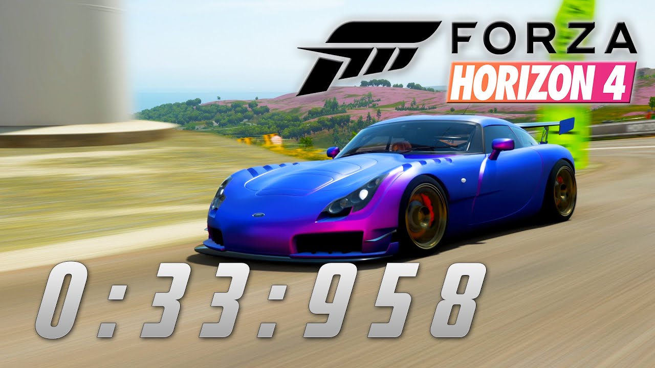 TVR Sagaris - Moorhead Wind Farm Circuit [Rivals] Forza Horizon 4 - YouTube