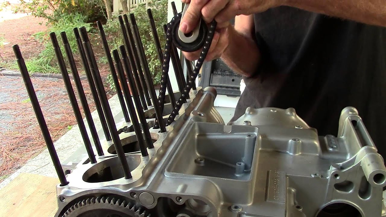 73 Honda CB750 Custom Build Episode 12 - Primary & Timing Chain ...