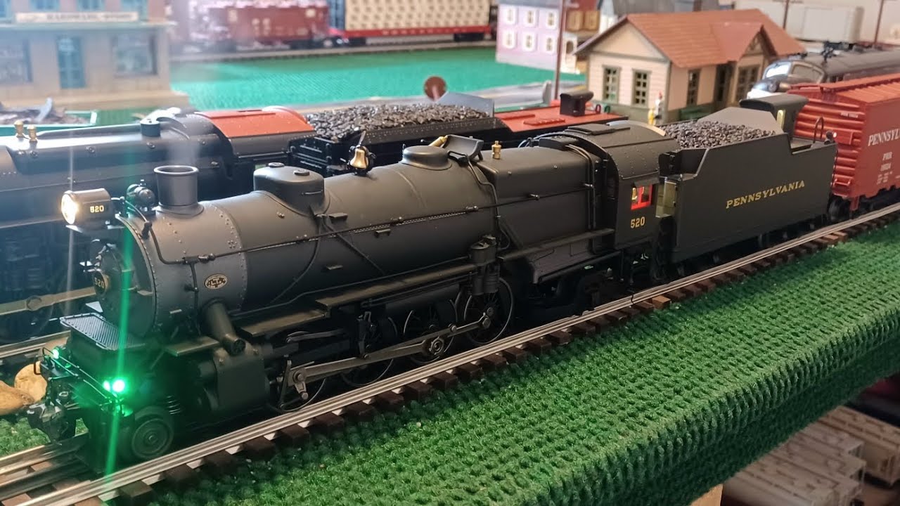Lionel Legacy Pennsylvania 520 L1 Locomotive - YouTube