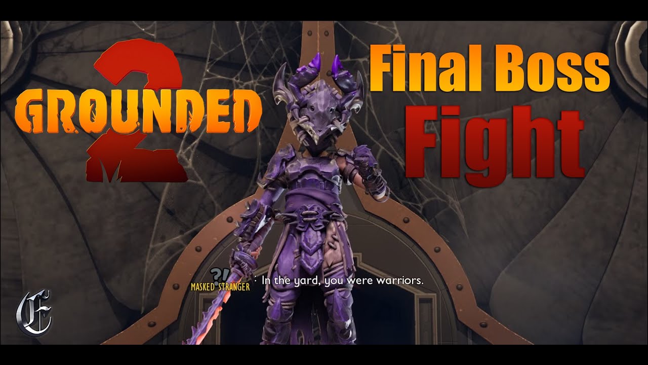 Defeating The Masked Stranger – Final Boss Fight | Grounded 2 - YouTube