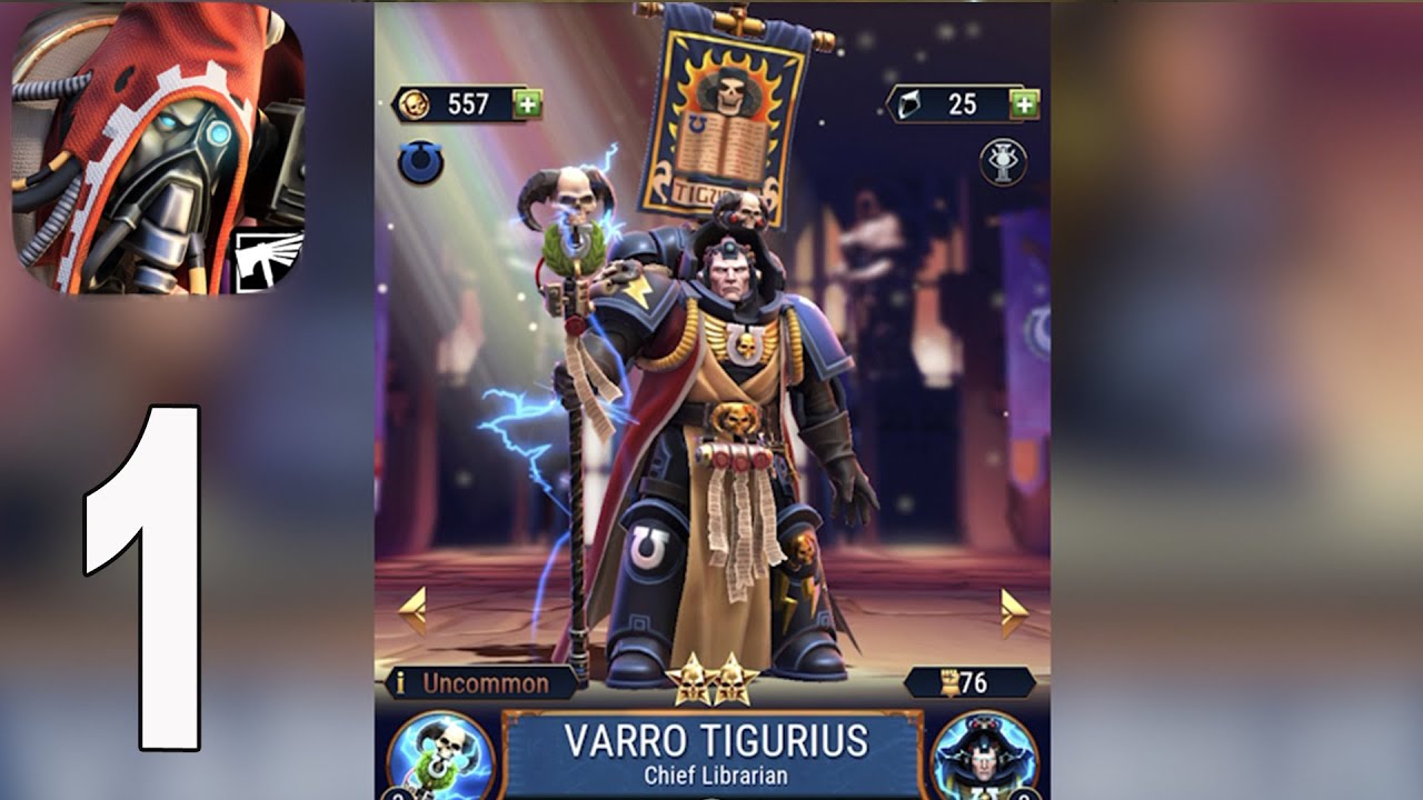 Warhammer 40k Tacticus - Gameplay Walkthrough part 1(iOS,Android) - YouTube