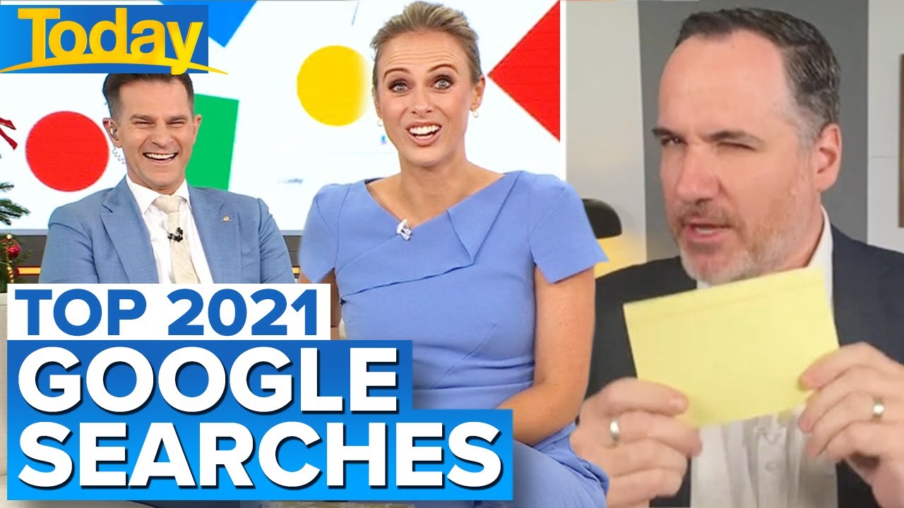 Aussie TV hosts react to top Google searches of 2021 | Today Show ...