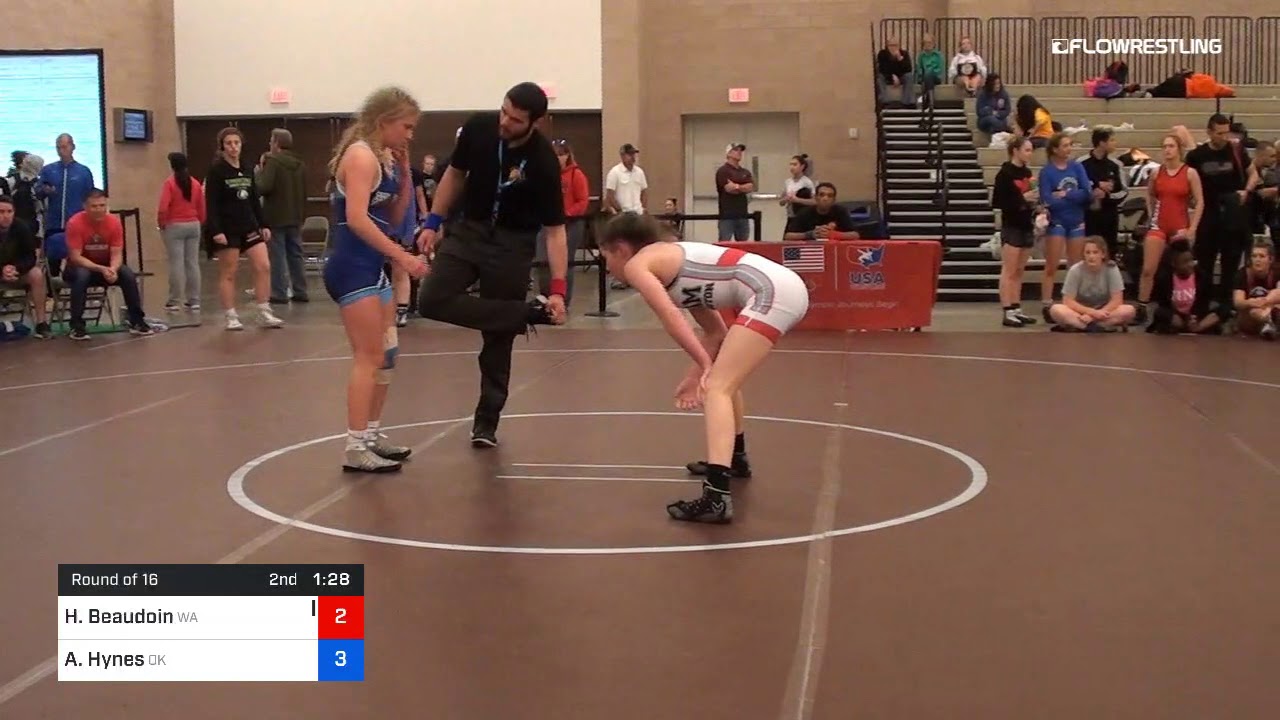 53 Kg Round Of 16 Holly Beaudoin Team Washington Vs Allison Hynes Team ...