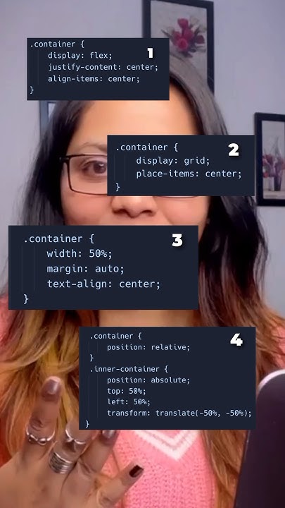 π 4 Ways To Center A Div π₯ Shorts Ytshorts Html Css Youtube