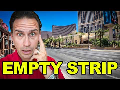 I Walked the Vegas Strip on a Monday. The Casinos Were EMPTY