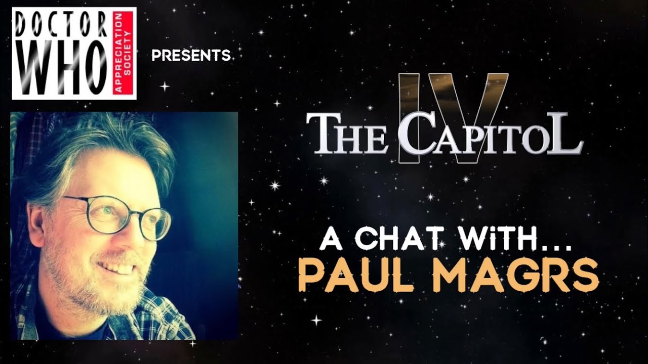 Writer Paul Magrs @ The Capitol IV (Doctor Who Q&A) - YouTube