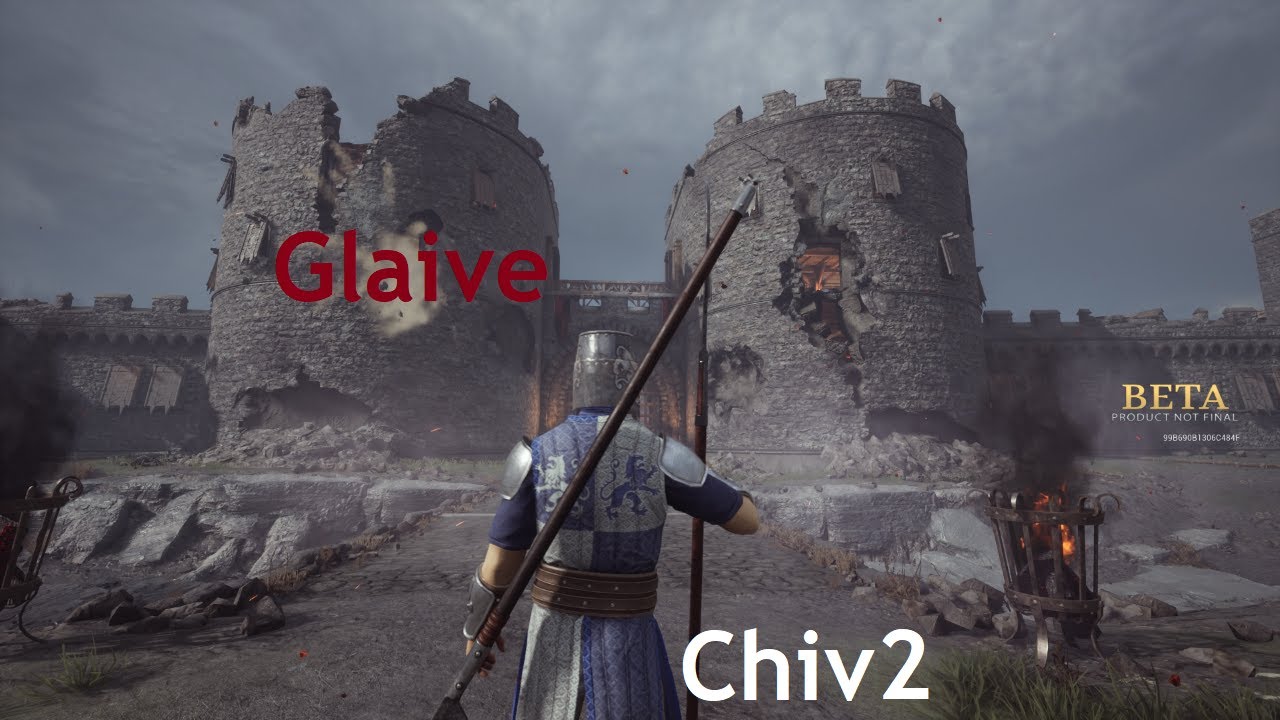 Chivalry 2 Glaive Gameplay 4K - (Alpha vet) - YouTube