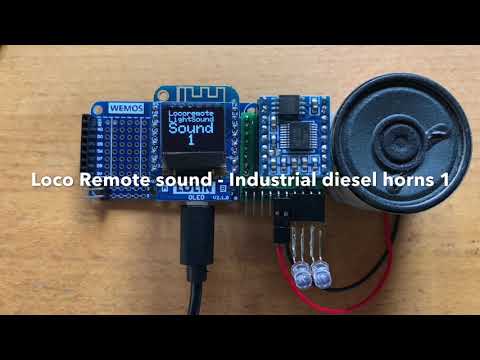 Loco Remote sound - Generic industrial diesel horns 1 - YouTube