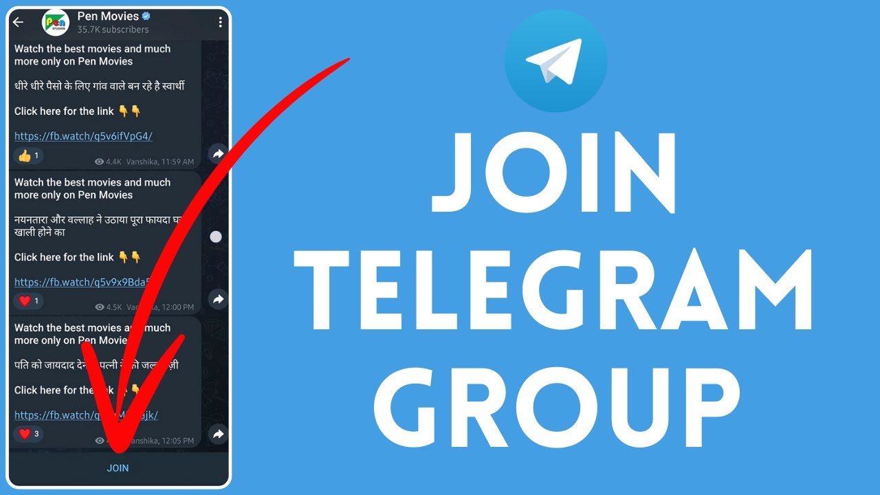 How to Join a Telegram Group 2024? - YouTube