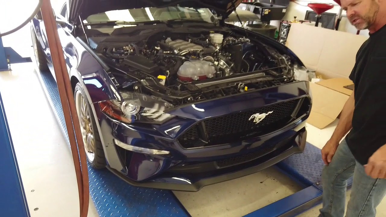 ProCharger Install in a 2018 Ford Mustand - YouTube