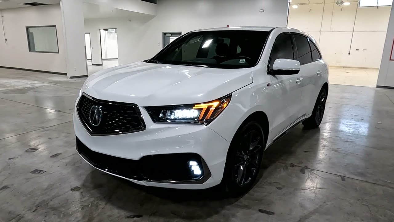 2020 Acura MDX SH-AWD w/Tech w/ ASPEC For Sale - YouTube